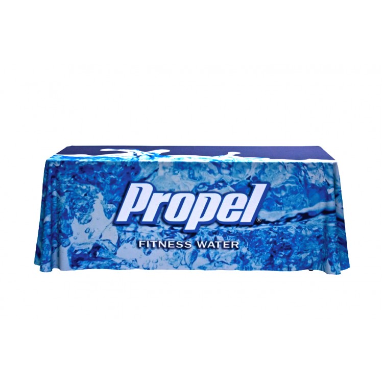 6' Six-Color Dyed Table Cover- Full