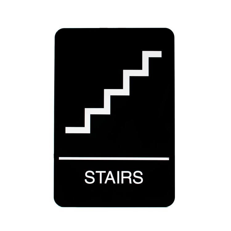Interior Stair Signs