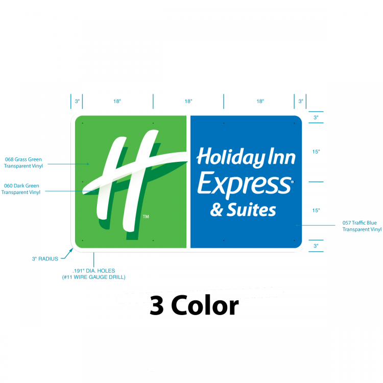 IDOT 36" x 60" Mainline Sign